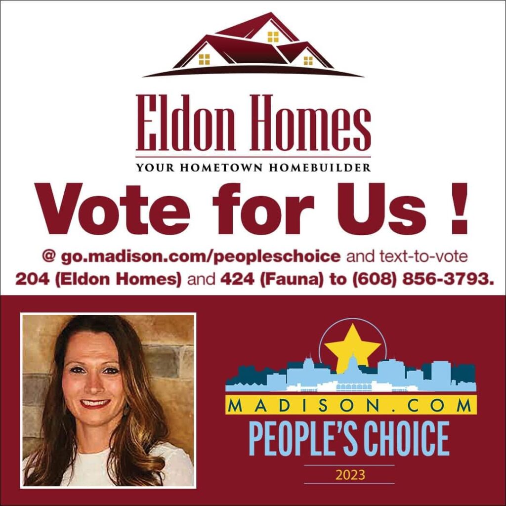 Vote Eldon Homes for Madison People's Choice 2023! - Eldon Homes