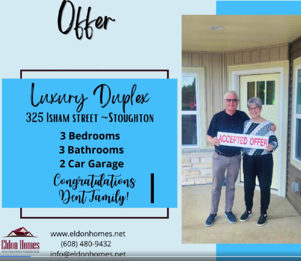 Congratulations to the Dent Family! - Eldon Homes