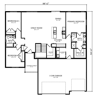 Ranch & 2 Story Floor Plans | Eldon Homes | Home Designs